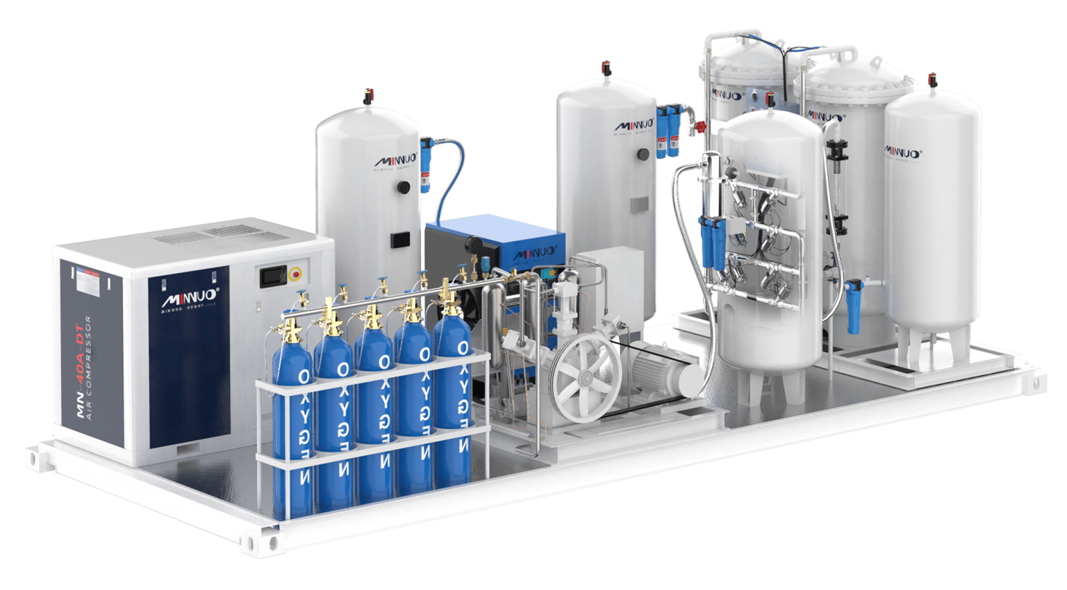 Oxygen Filling Station | Liquid Oxygen Filling Plant Price - Minnuo