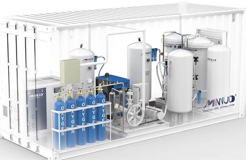 Menghitung ukuran dan kapasitas optimal generator oksigen PSA